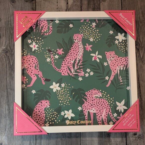 Juicy Couture | Wall Decor | Juicy Couture Wall Decor Cheetahs ...